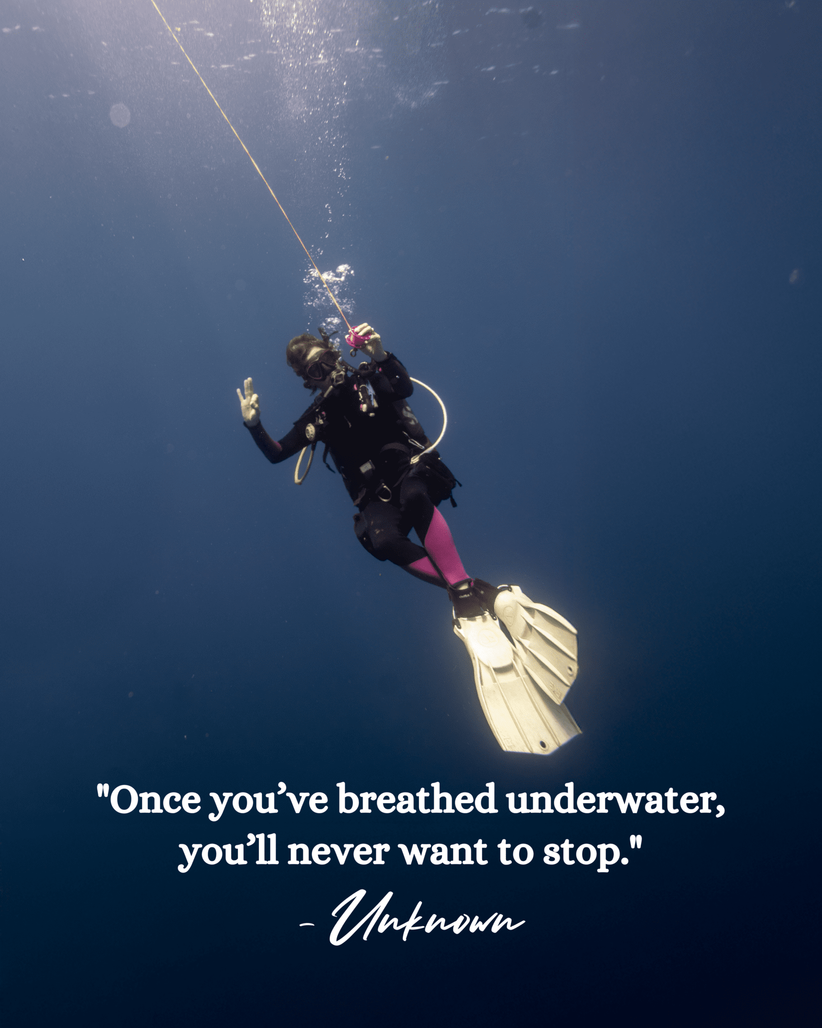 50 beautiful quotes and captions about scuba diving & the oceans